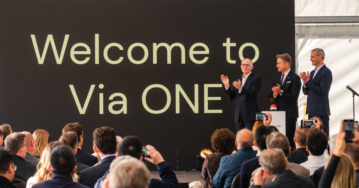 Vianode | Vianode inaugurates Via ONE the world’s most sustainable…